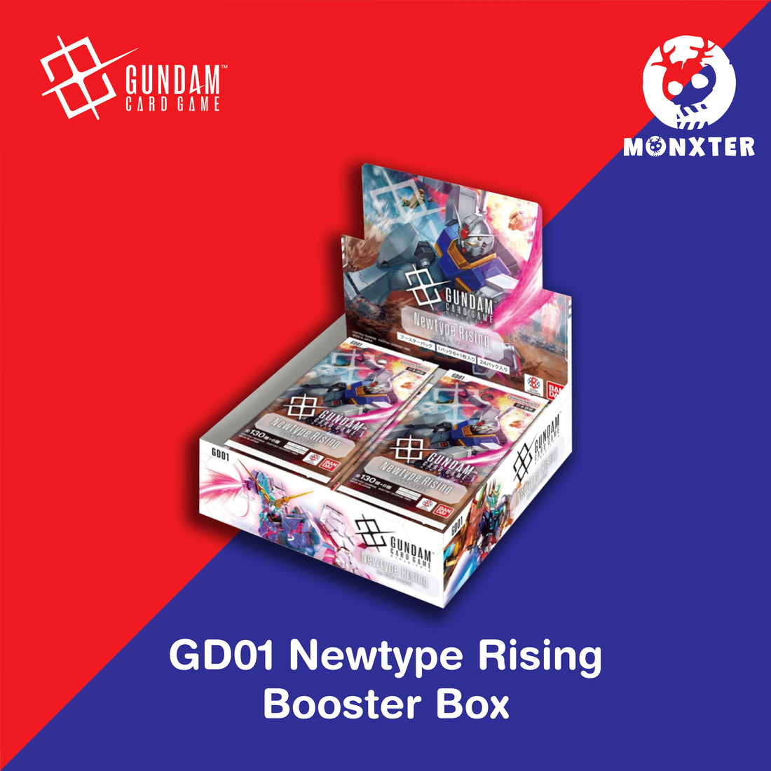 Gundam Card Game : GD01 Newtype Rising Booster Box – Desk Monxter